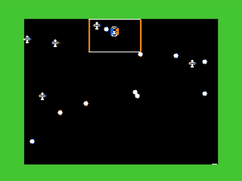 Screenshot of Warp Factor X (TRS-80 CoCo, 1985) - MobyGames
