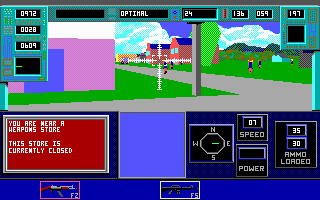 Screenshot of The Terminator (DOS, 1991) - MobyGames