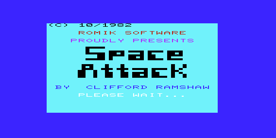 Space Attack (1982) - MobyGames