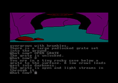 Screenshot of Colossal Adventure (Amstrad CPC, 1982) - MobyGames
