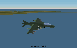 Screenshot of Jump Jet (DOS, 1992) - MobyGames