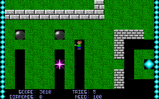 Screenshot of Diamond (DOS, 1995) - MobyGames