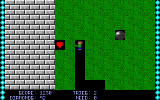 Screenshot of Diamond (DOS, 1995) - MobyGames