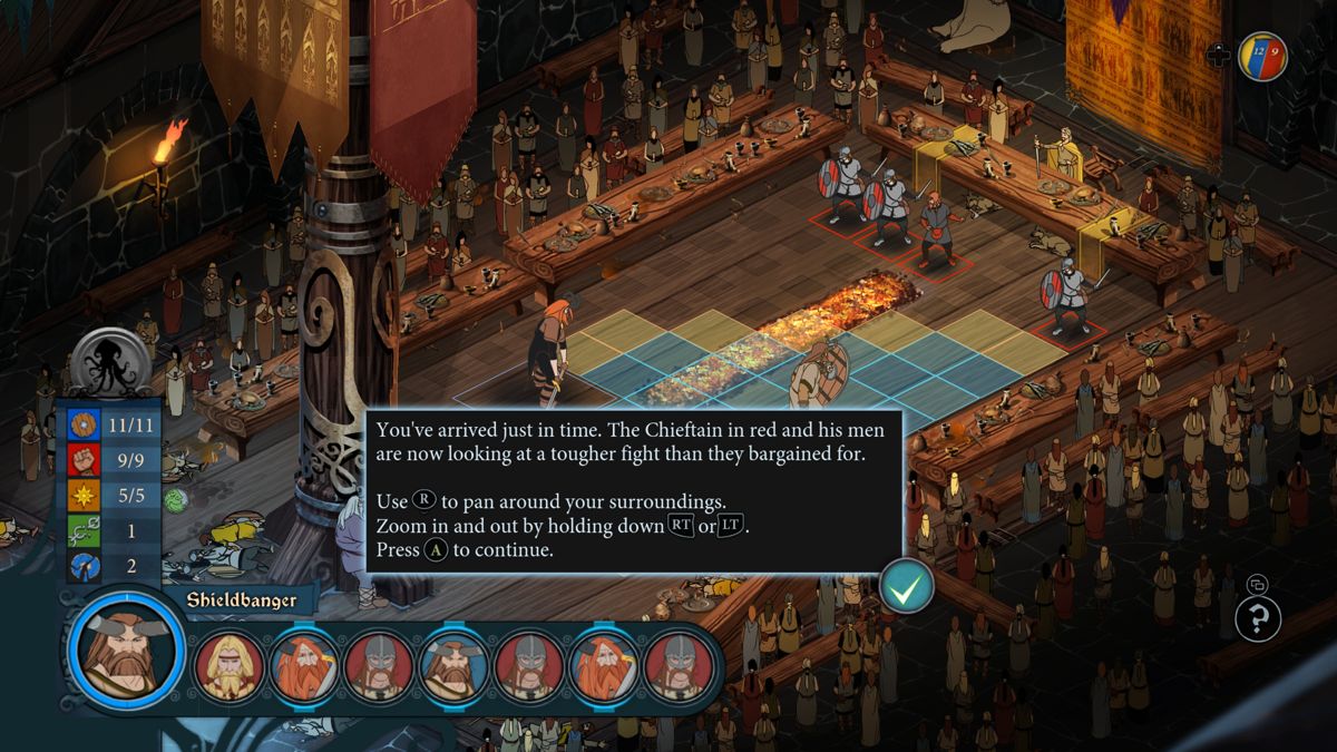 Screenshot of The Banner Saga (Xbox One, 2014) - MobyGames