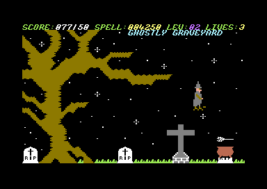 Screenshot of Fiona Rides Out (Commodore 64, 1985) - MobyGames