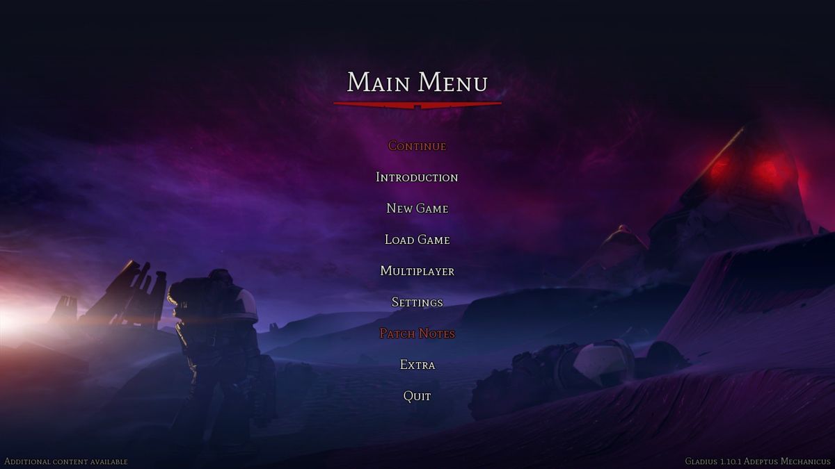 Screenshot of Warhammer 40,000: Gladius - Relics of War (Windows, 2018 ...