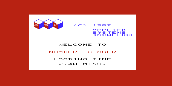 Number Chaser (1982) - MobyGames