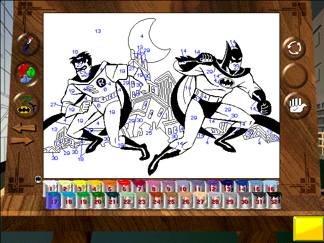 Screenshot of The Adventures of Batman & Robin: Activity Center ...