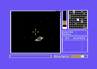 Screenshot of Star Crash (Commodore 64, 1984) - MobyGames