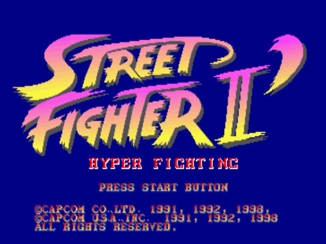 Screenshot of Street Fighter Collection 2 (PlayStation, 1998) - MobyGames