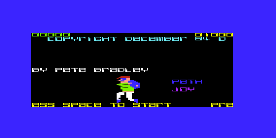 Screenshot of Villain (VIC-20, 1984) - MobyGames