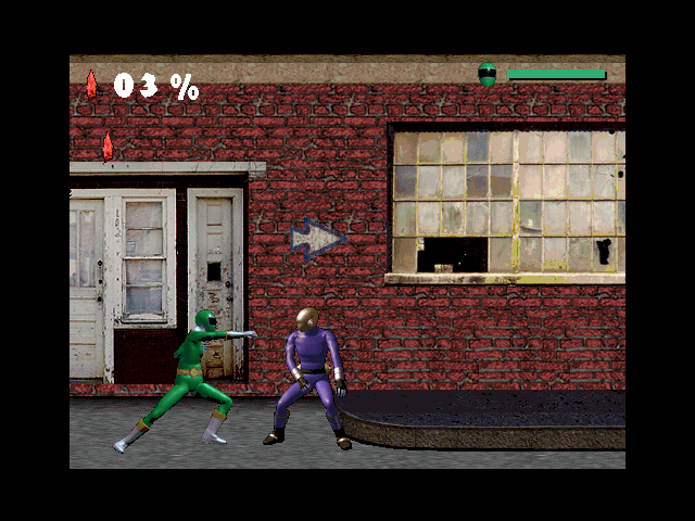 Screenshot of Saban's Power Rangers Zeo Versus The Machine Empire ...