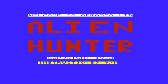 Alien Hunter (1983) - MobyGames