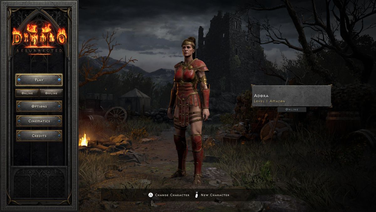 Screenshot of Diablo II: Resurrected (PlayStation 5, 2021) - MobyGames