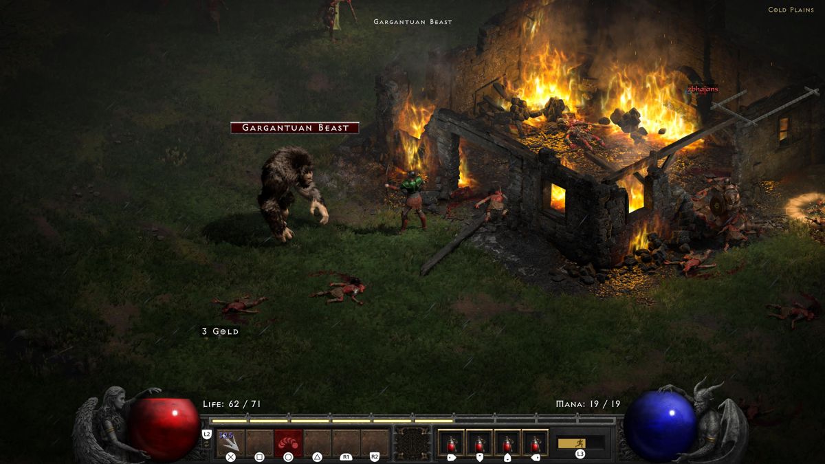 Screenshot of Diablo II: Resurrected (PlayStation 5, 2021) - MobyGames