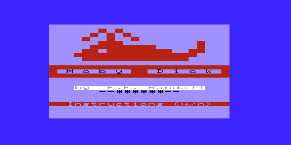 Moby Dick / Diver (1984) - MobyGames