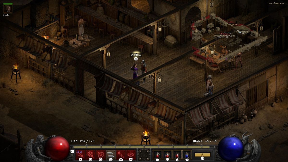 Screenshot of Diablo II: Resurrected (PlayStation 5, 2021) - MobyGames