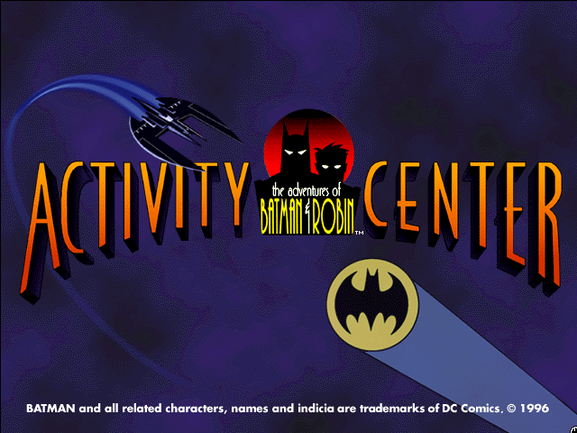 Screenshot of The Adventures of Batman & Robin: Activity Center ...