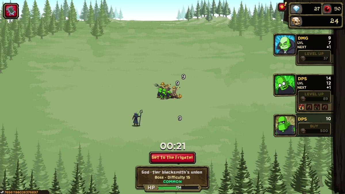 Screenshot of Zombidle (Windows, 2016) - MobyGames