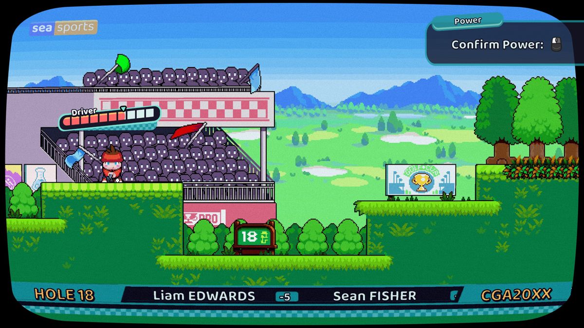 Screenshot of Cursed to Golf (Windows, 2022) - MobyGames