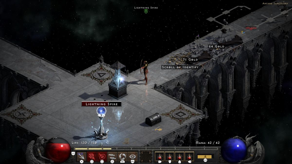 Screenshot of Diablo II: Resurrected (PlayStation 5, 2021) - MobyGames