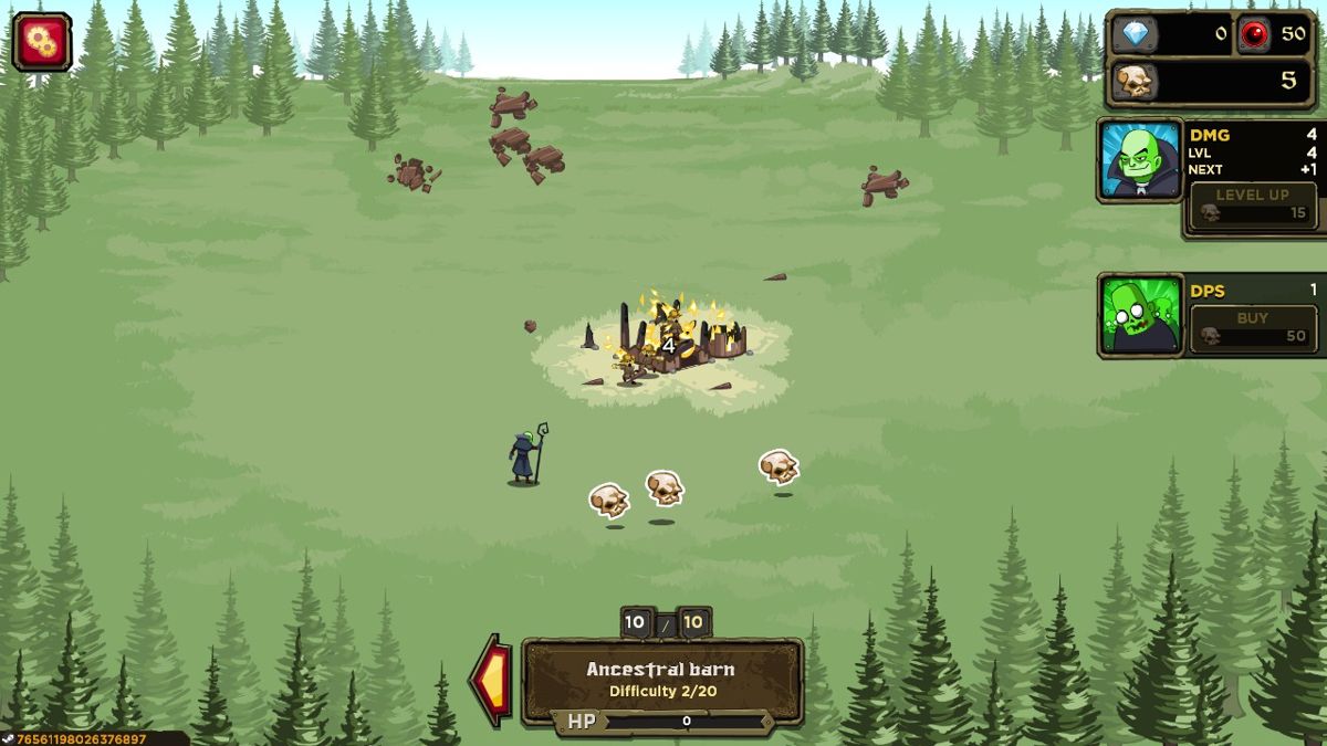 Screenshot of Zombidle (Windows, 2016) - MobyGames