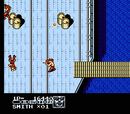 Screenshot of Contra Force (NES, 1992) - MobyGames