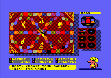 Screenshot of Trivial Pursuit: Young Players Edition (Amstrad CPC, 1987 ...