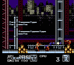 Screenshot of Contra Force (NES, 1992) - MobyGames