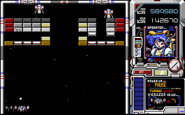 Screenshot of Cyberblock Metal Orange (PC-88, 1990) - MobyGames