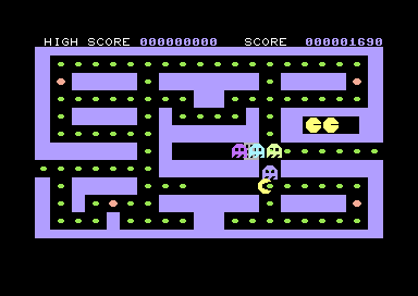 Screenshot of Snakman (Commodore 64, 1981) - MobyGames