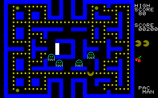 Screenshot of Pac-Man (PC-8000, 1980) - MobyGames
