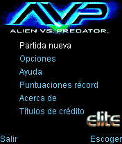 Screenshot of AVP: Alien vs. Predator (J2ME, 2004) - MobyGames