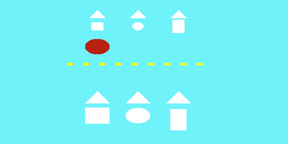 Screenshot of Shape Up (VIC-20, 1983) - MobyGames