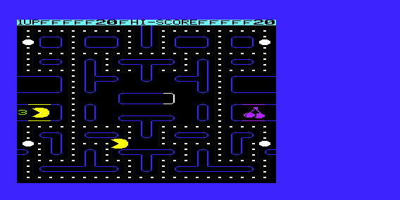 Screenshot of Pac-Man (VIC-20, 1980) - MobyGames