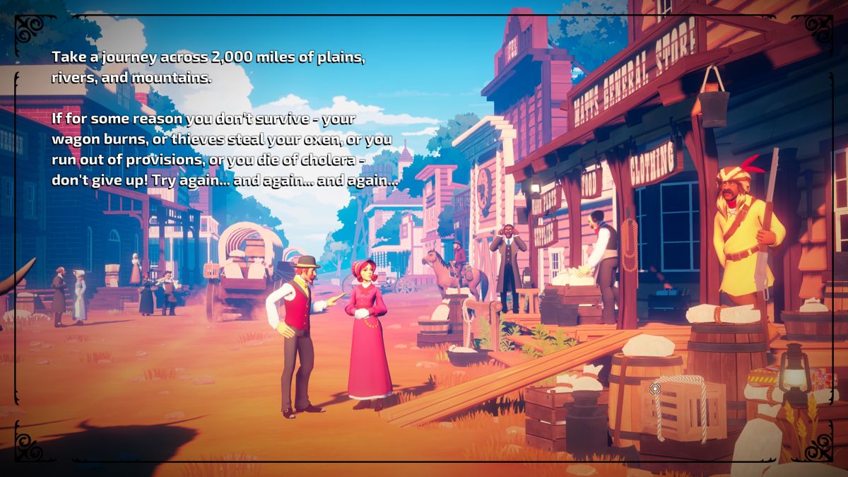 Screenshot of The Oregon Trail (Windows, 2021) - MobyGames