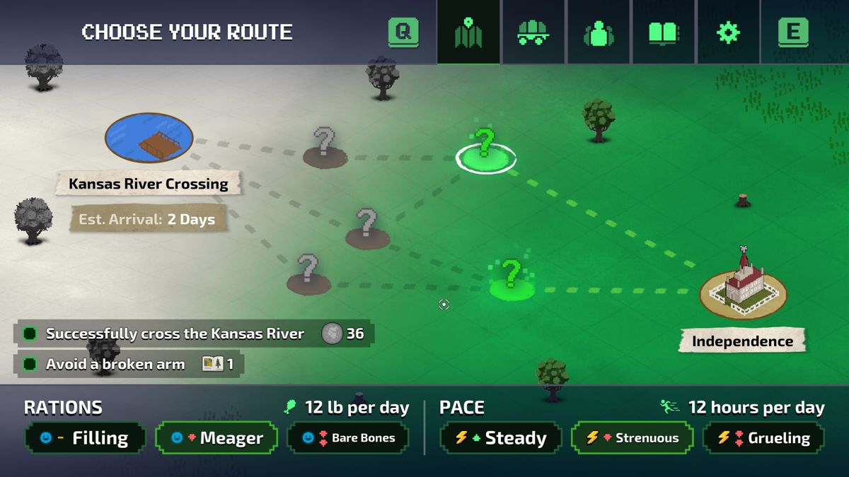 Screenshot of The Oregon Trail (Windows, 2021) - MobyGames