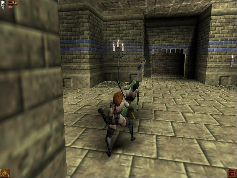 Screenshot of Ian Livingstone's Deathtrap Dungeon (Windows, 1998) - MobyGames