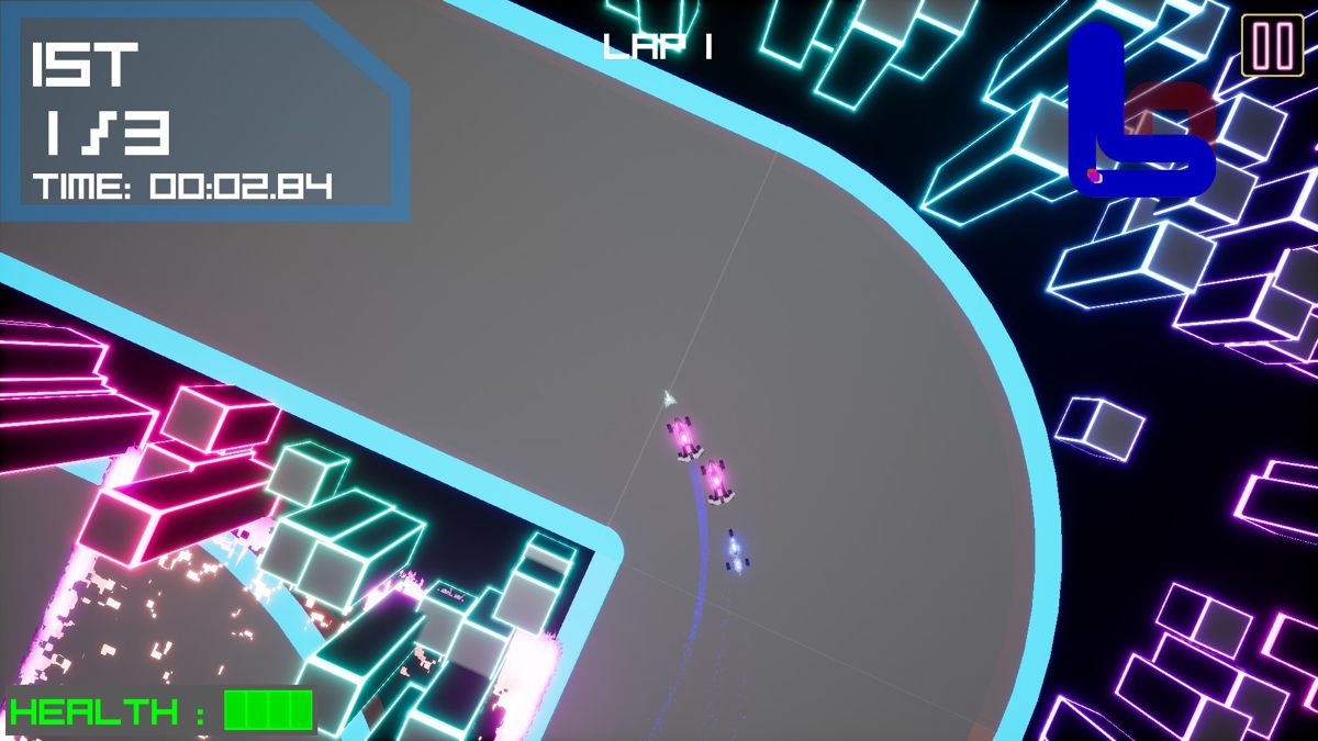 Screenshot of Light Rider (Windows, 2018) - MobyGames