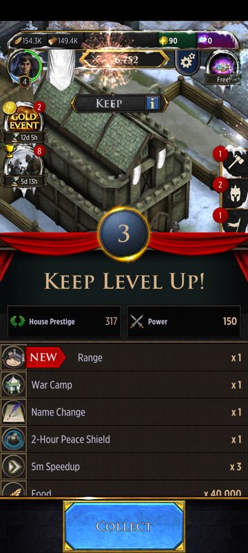 Screenshot of Game of Thrones: Conquest (Android, 2017) - MobyGames