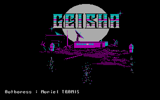 Screenshot of Geisha (DOS, 1990) - MobyGames