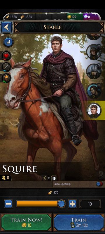 Screenshot of Game of Thrones: Conquest (Android, 2017) - MobyGames