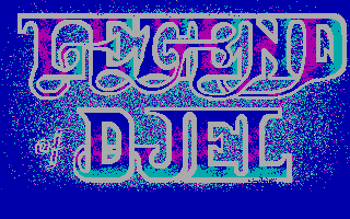 Screenshot of Legend of Djel (DOS, 1989) - MobyGames