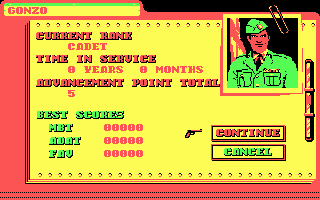 Screenshot of Heavy Metal (DOS, 1988) - MobyGames