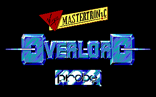 Screenshot of Overlord (DOS, 1990) - MobyGames