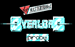 Screenshot of Overlord (DOS, 1990) - MobyGames