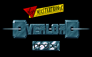 Screenshot of Overlord (DOS, 1990) - MobyGames