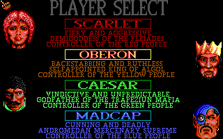 Screenshot of Mega lo Mania (DOS, 1991) - MobyGames