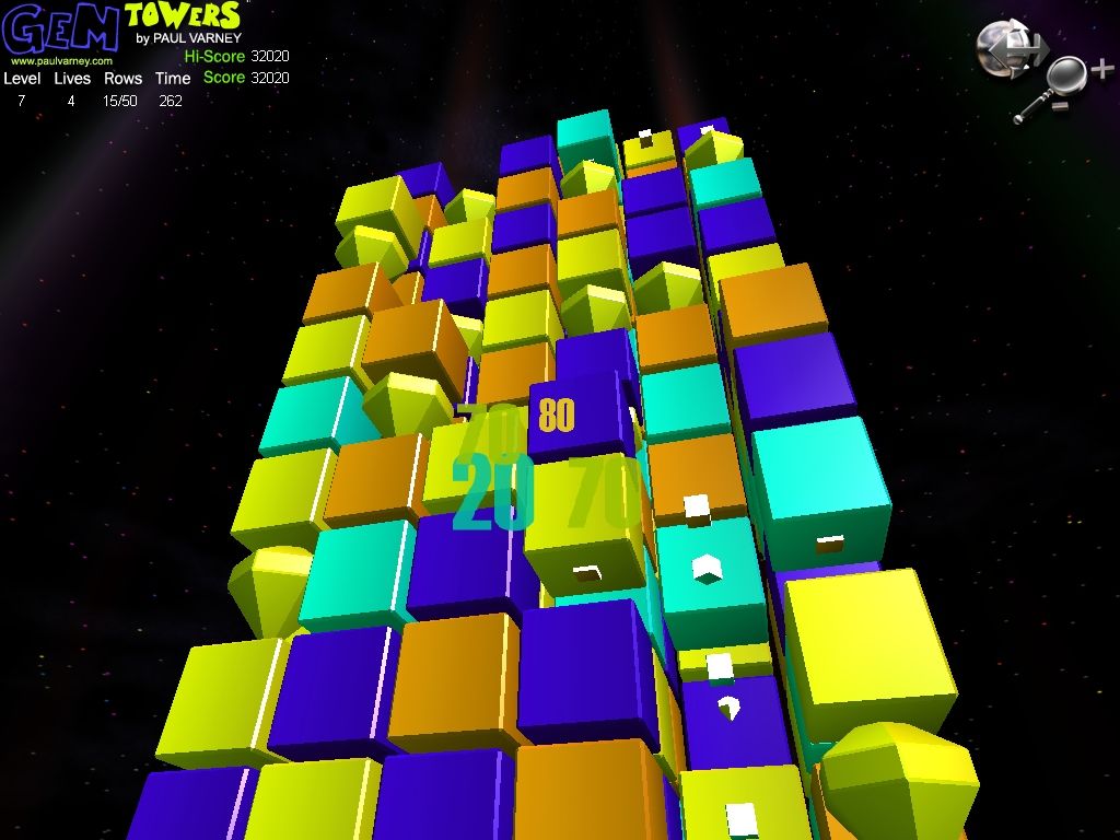 Screenshot of Gem Towers (Windows, 2006) - MobyGames