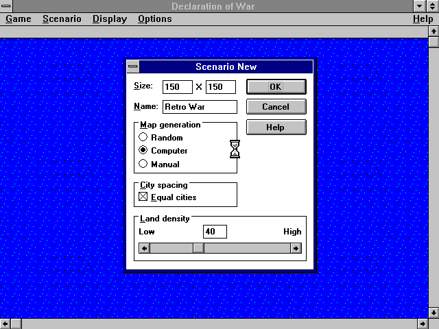 Screenshot of Declaration of War (Windows 3.x, 1994) - MobyGames